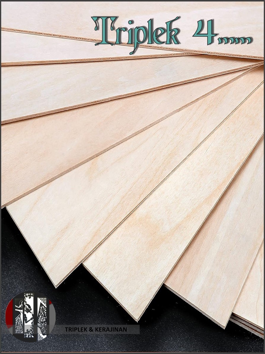 Jual Triplek 4mm 90x220 cm (isi 3 lembar) (Plywood Multiplek 4 mm 90 x 220 | 220x90 | 220 x 90 ...