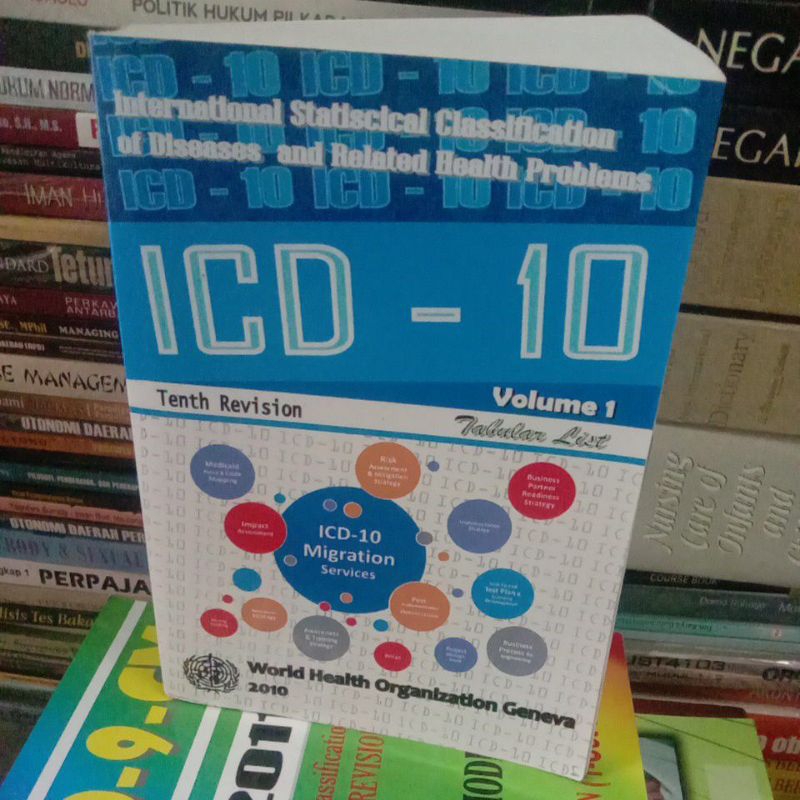 Jual International Statiscical Classification Of Diseases And Related Health Problems ICD-10 ...