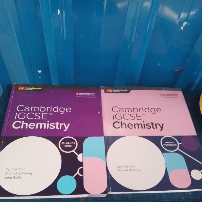 Jual BUKU CAMBRIDGE IGCSE CHEMISTRY STUDENT'S BOOK WORKBOOK | Shopee ...