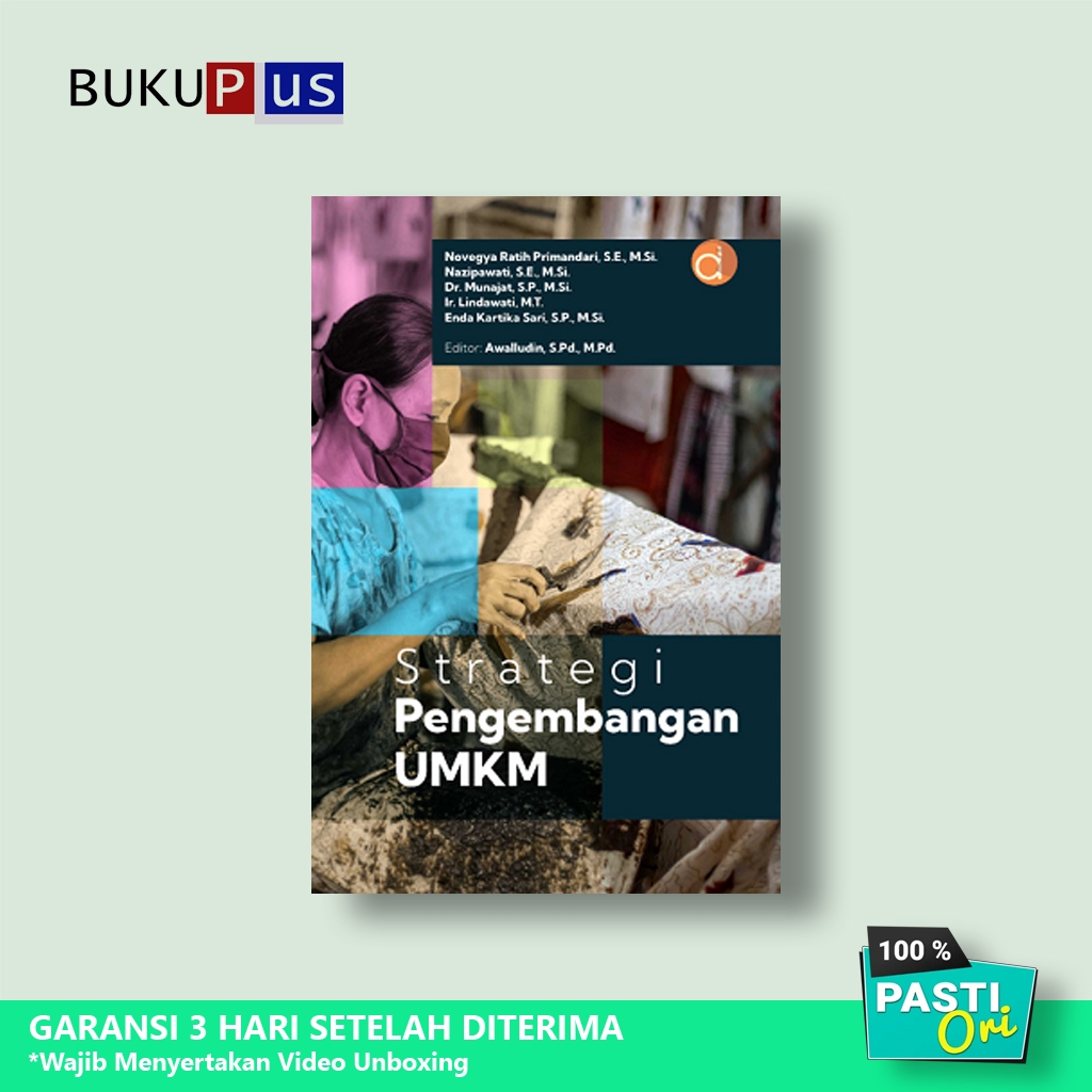 Jual Buku Strategi Pengembangan UMKM - Original | Shopee Indonesia
