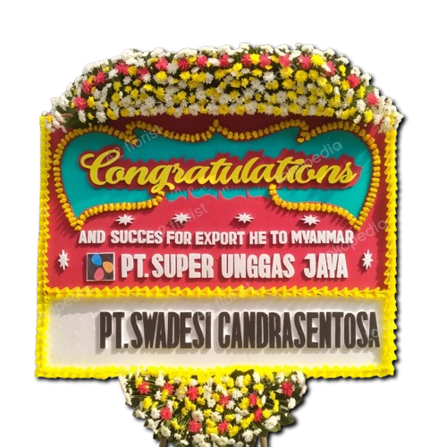 Jual KARANGAN BUNGA PAPAN CONGRATULATIONS CI BINONG SENTUL CITY ...