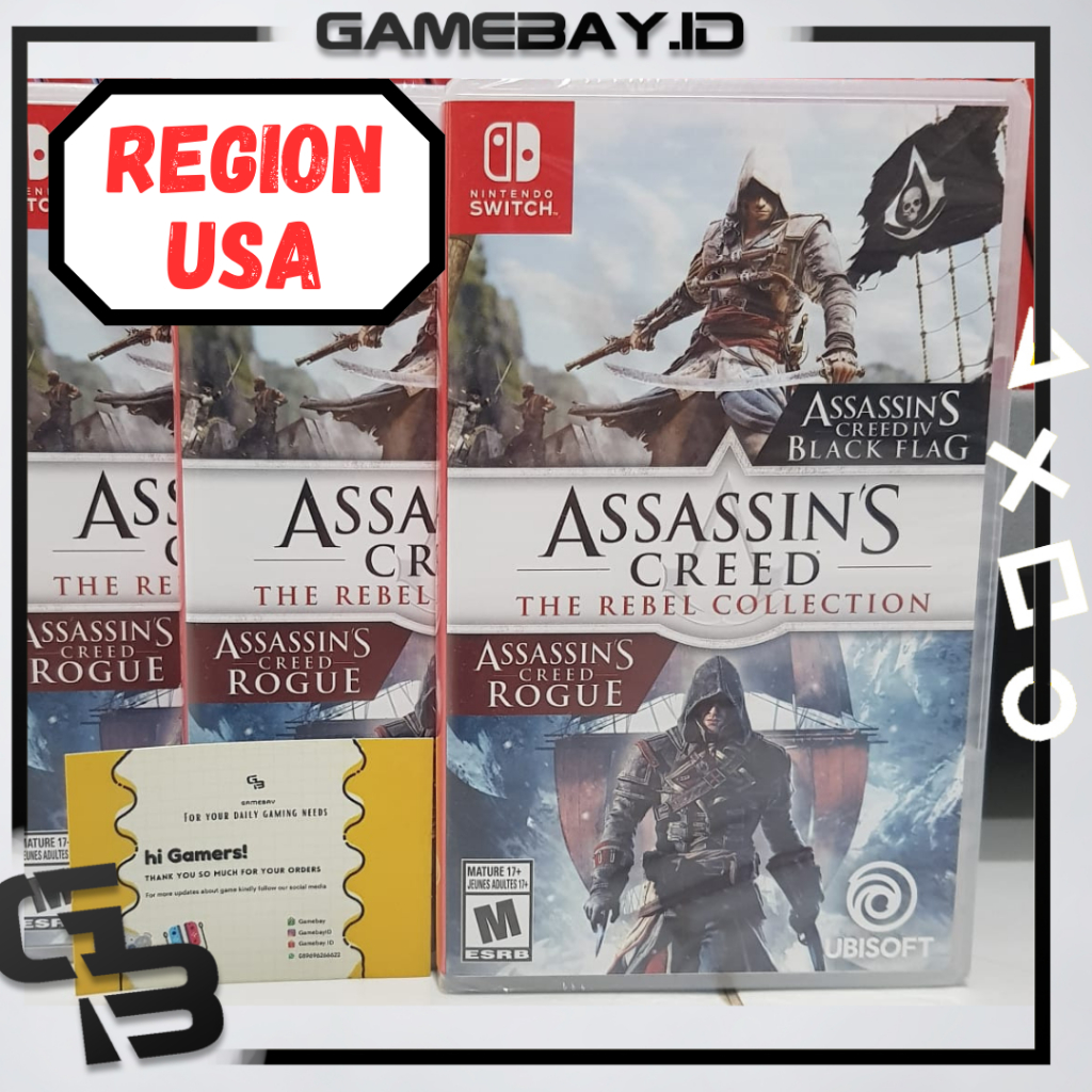 Jual Nintendo Switch Assassin's Creed Rebel Collection / Assassins ...