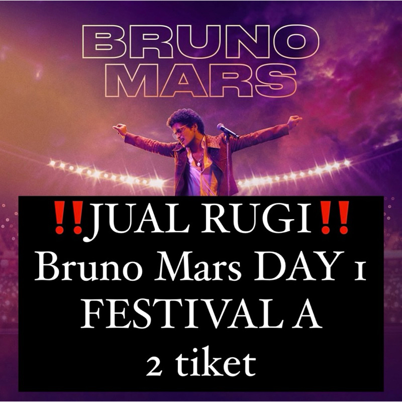 Jual TAKE ALL ONLY JUAL RUGI BRUNO MARS JAKARTA FESTIVAL A WTS BRUNO ... Jual TAKE ALL ONLY JUAL RUGI BRUNO MARS JAKARTA FESTIVAL A WTS BRUNO ...