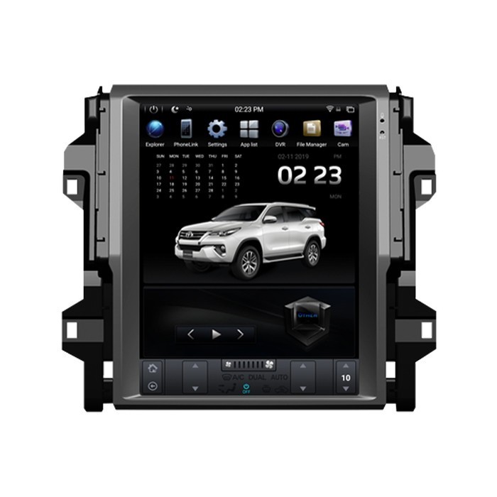Jual HEAD UNIT TESLA 12 INCH MOBILETECH ANDROID FOR NEW FORTUNER PX-6 ...