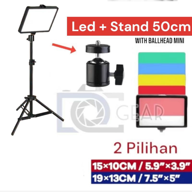 Jual Lampu Led Studio 15 Watt utk foto studio , MUA , Foto produk ...