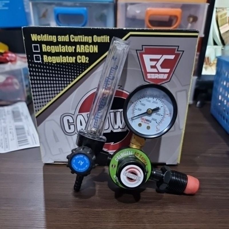 Jual REGULATOR LAS ARGON CALDWELL / REGULATOR ARGON CALDWELL EC SERIES | Shopee Indonesia