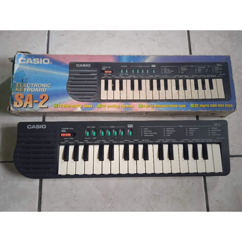 Jual keyboard mini Casio sa 2 bekas | Shopee Indonesia