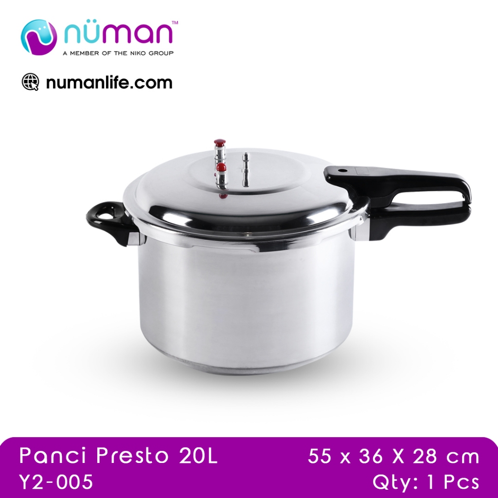 Jual Numan - Panci Presto 20 Liter dengan Steamer | Shopee Indonesia