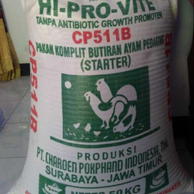 Jual PUR AYAM 511/511B PAKAN AYAM Entok Bebek Hi pro vite 511 ECER ...