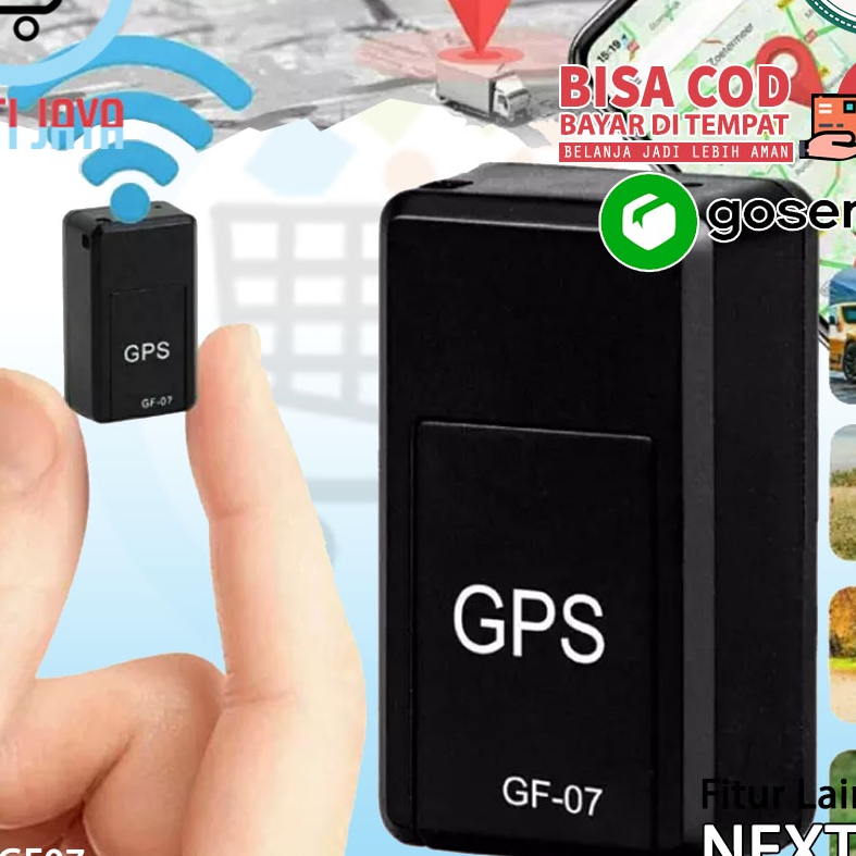 Jual Alat lacak GPS Tracker G07 Wireless Magnet Pelacak Lokasi | Alat ...