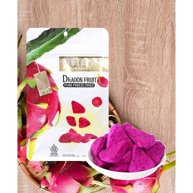 Jual [Halal] TYL Ursnack Freeze Dried Fruit Durian 32gr Mango 22gr ...
