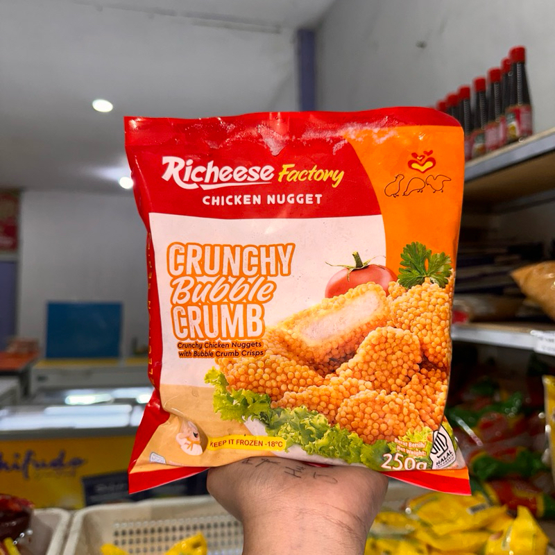 Jual RICHEESE nugget crunchy bubble 250g | Shopee Indonesia