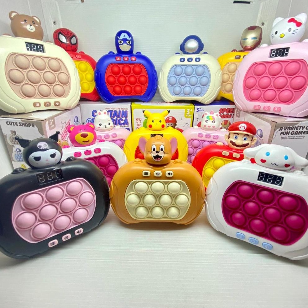 Jual KODE D13I Pop it Electric Viral Mainan Anak popit Gen 3 LCD Fidget ...