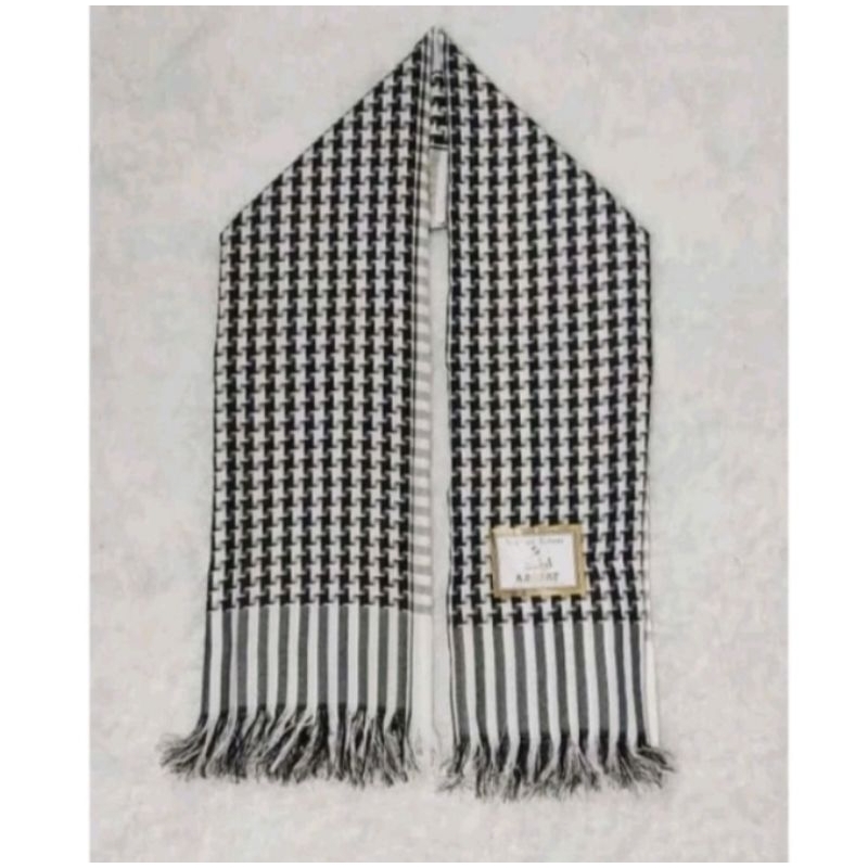 Jual Sorban Palestina Arafat Hitam Putih Premium Murah Muslim Surban ...