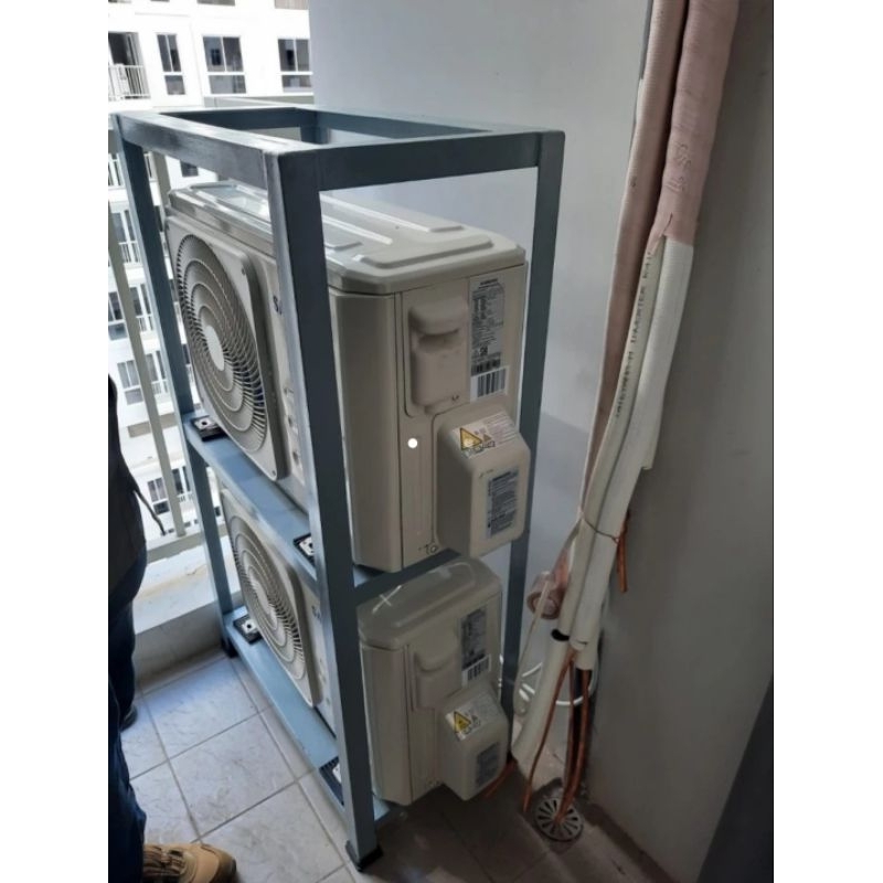 Jual Rak dudukan outdoor ac (3 susun )/Bracket outdoor AC | Shopee ...
