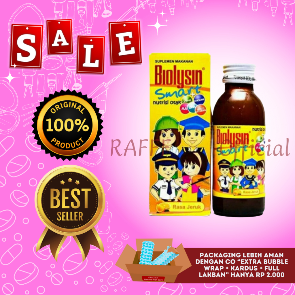 Jual BIOLYSIN SMART SYRUP 100 ML | Shopee Indonesia