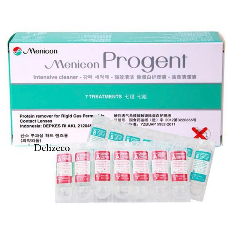 Jual Menicon Progent - Protein Remover untuk RGP Lens | Shopee Indonesia