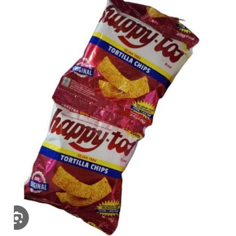 Jual SNACK HAPPY TOS 1 RENCENG 10 pcs | Shopee Indonesia