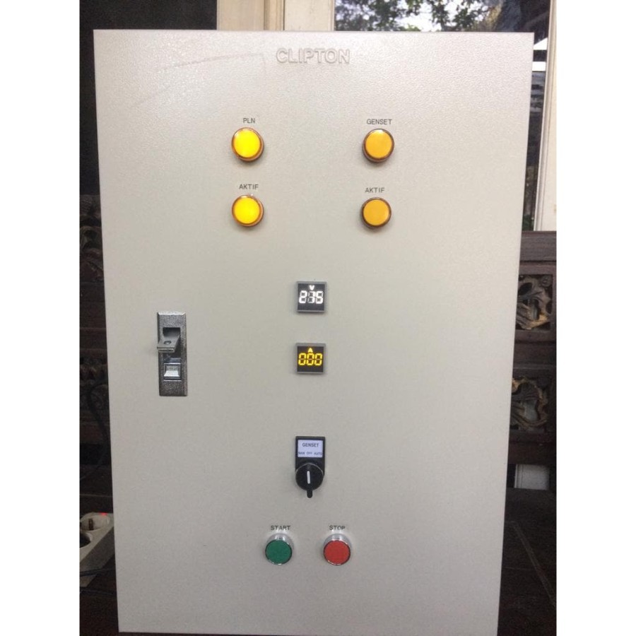 Jual Panel ATS PLN Genset 5500W Otomatis Start Stop Genset dengan ...