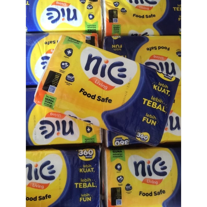 Jual NICE TISSUE 180 SHEET ( 3 PACK ) | Shopee Indonesia