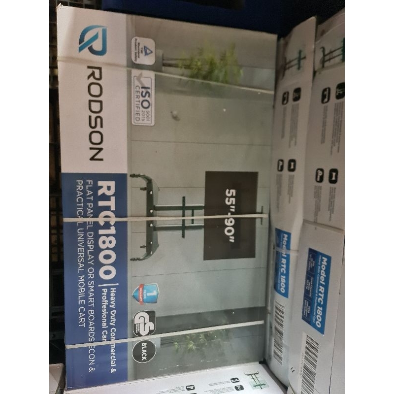Jual Rodson RTC1800 Bracket Stand Roda TV Monitor 55" - 90" inch Setara ...