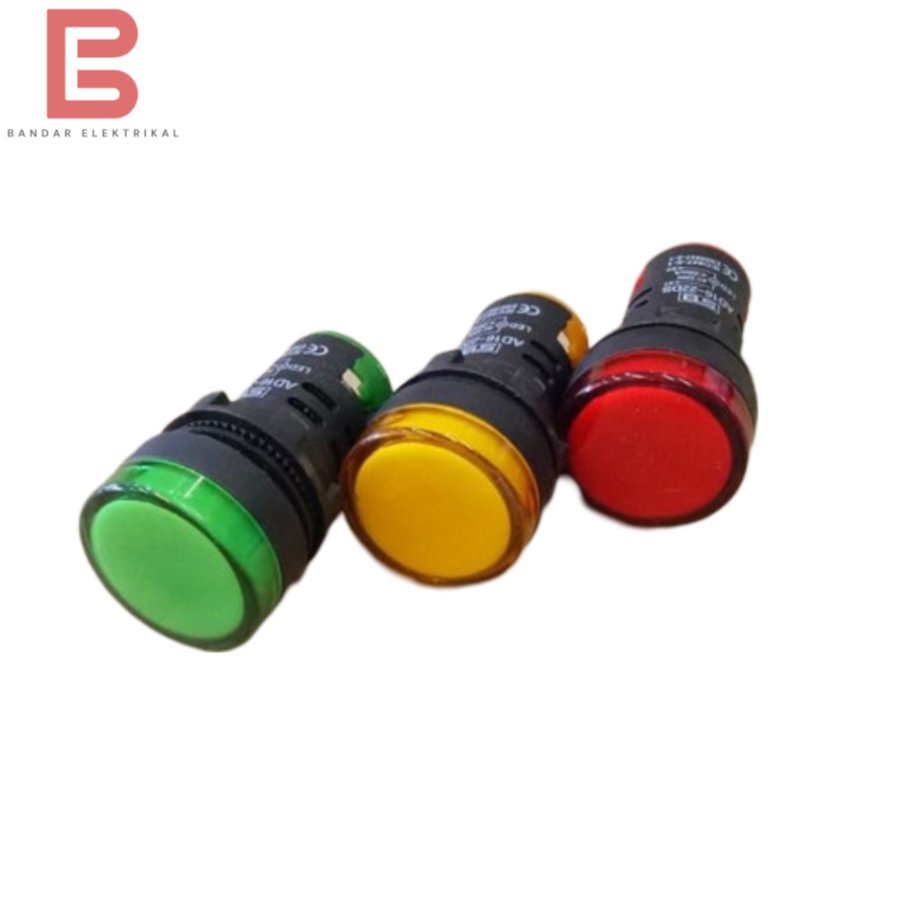 Jual PILOT LAMP LED 30MM 220VAC/24VDC AD22-30DS FORT | Shopee Indonesia