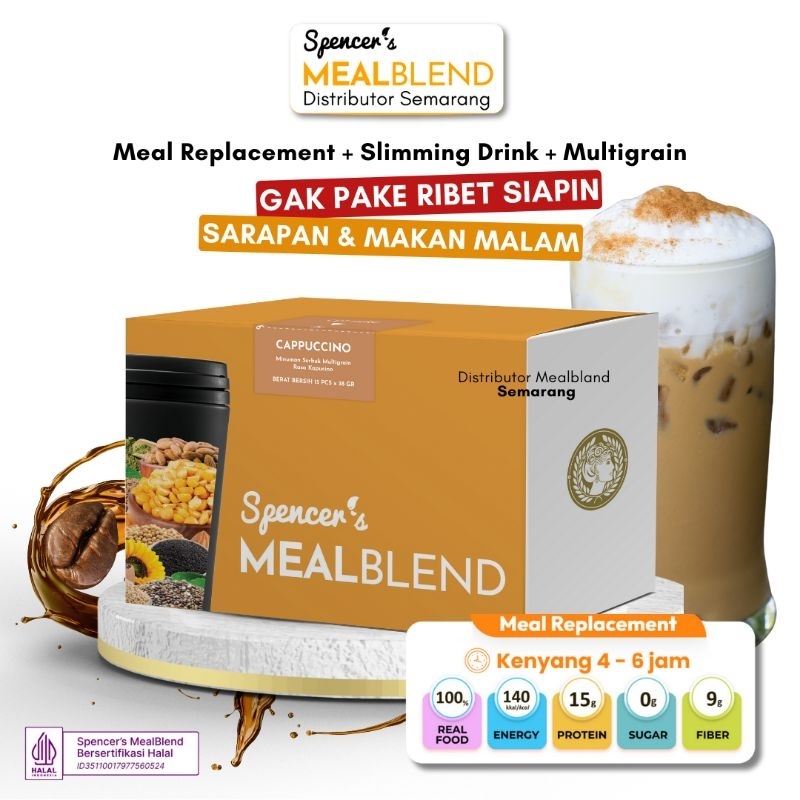 Jual Spencer's MealBlend Venetian Cappuccino Box @ 15 Sachet Meal ...