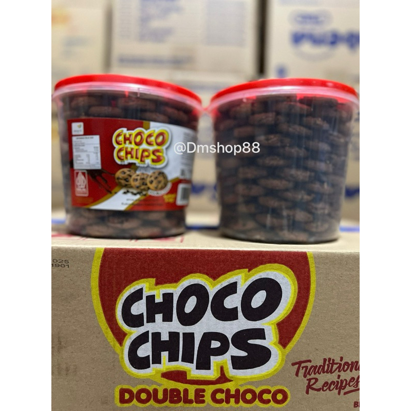Jual KUE CHOCOCHIPS DOUBLE COKLAT TOPLES | Shopee Indonesia