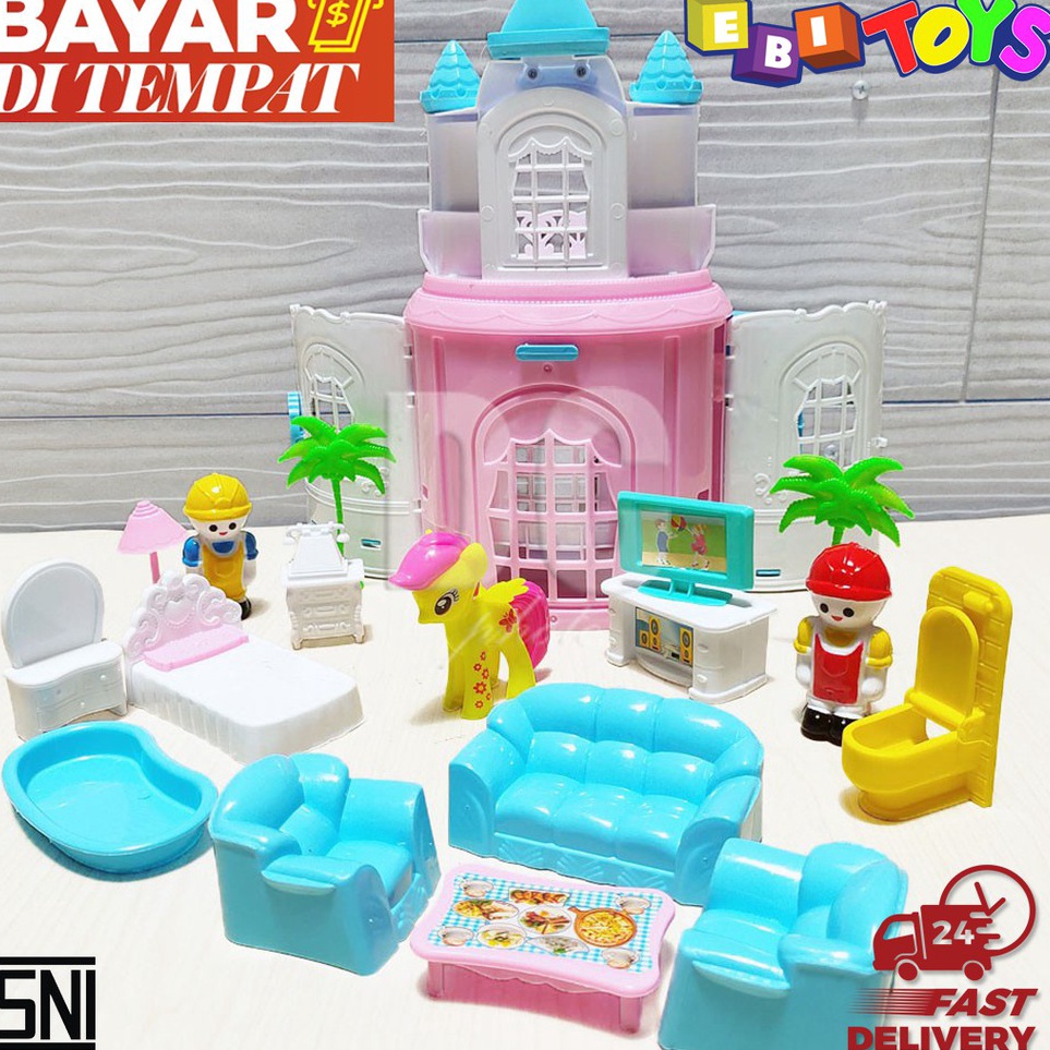Jual Mainan Dream Castle LH4 Istana Megah Mewah Rumah Rumahan MURAH KODE T2O7 | Shopee Indonesia