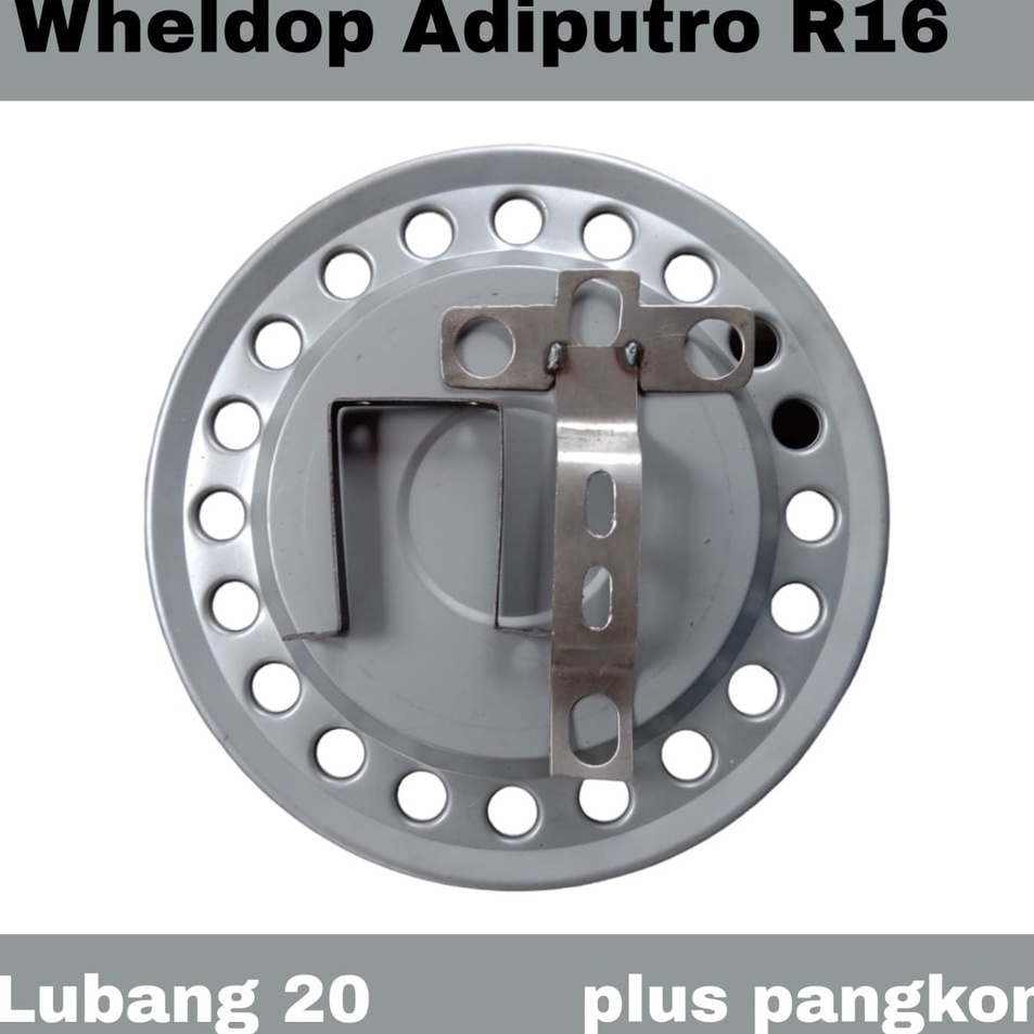Jual Special 1 pcs wheeldop adiputro lubang 2 wheldop truk bahan plat ...