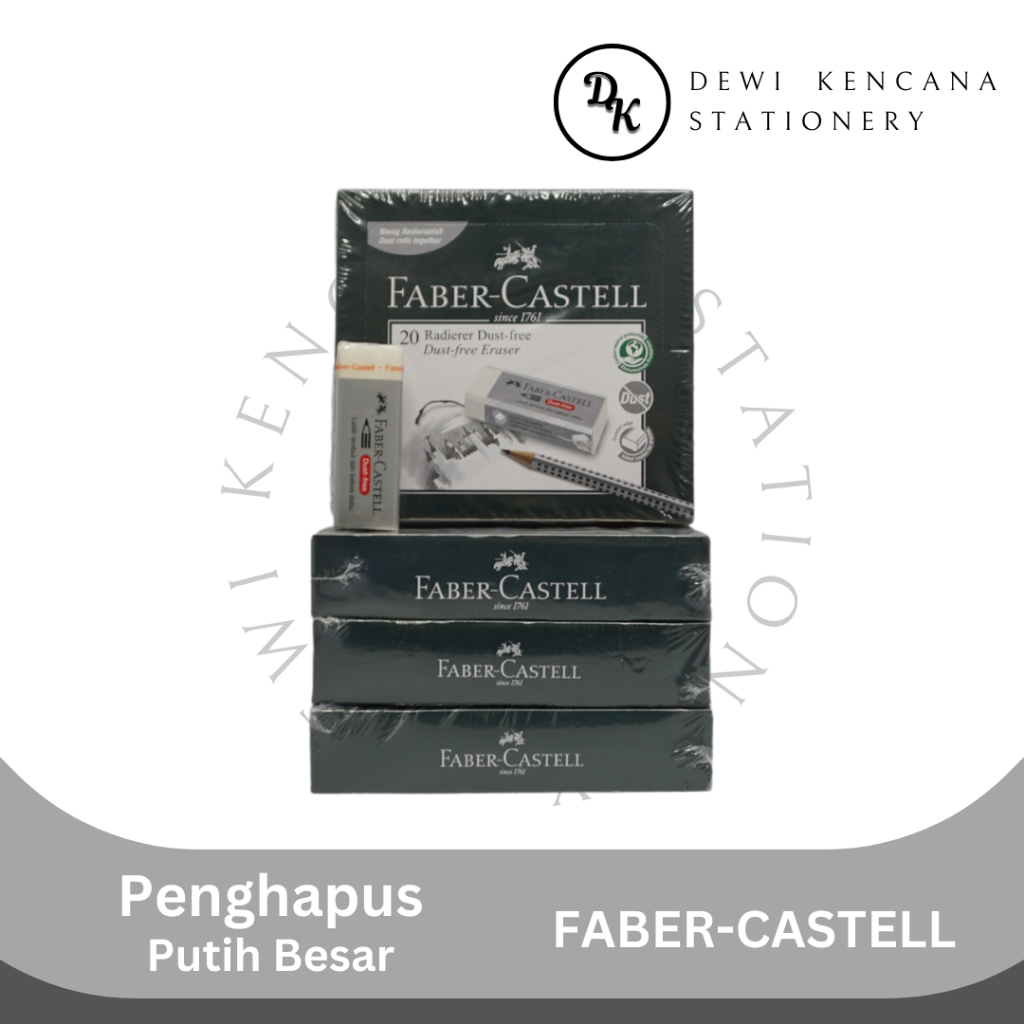 Jual Penghapus Putih Besar Faber-Castell Eraser Big White | Shopee ...
