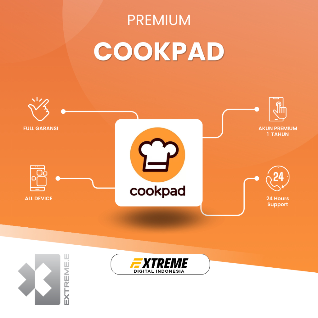 Jual Cookpad Premium 1 Tahun Full Garansi (Toko Buka 24 Jam Proses ...