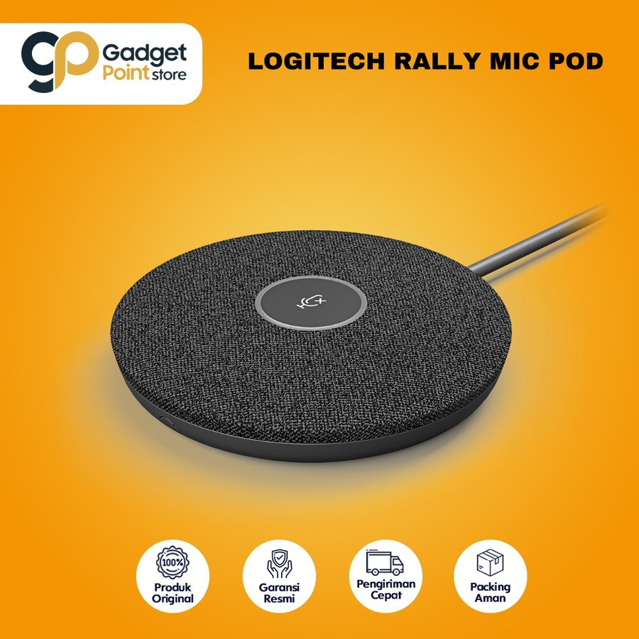 Jual Logitech Mic Pod For Rally - Logitech Rally Mic Pod - Garansi ...