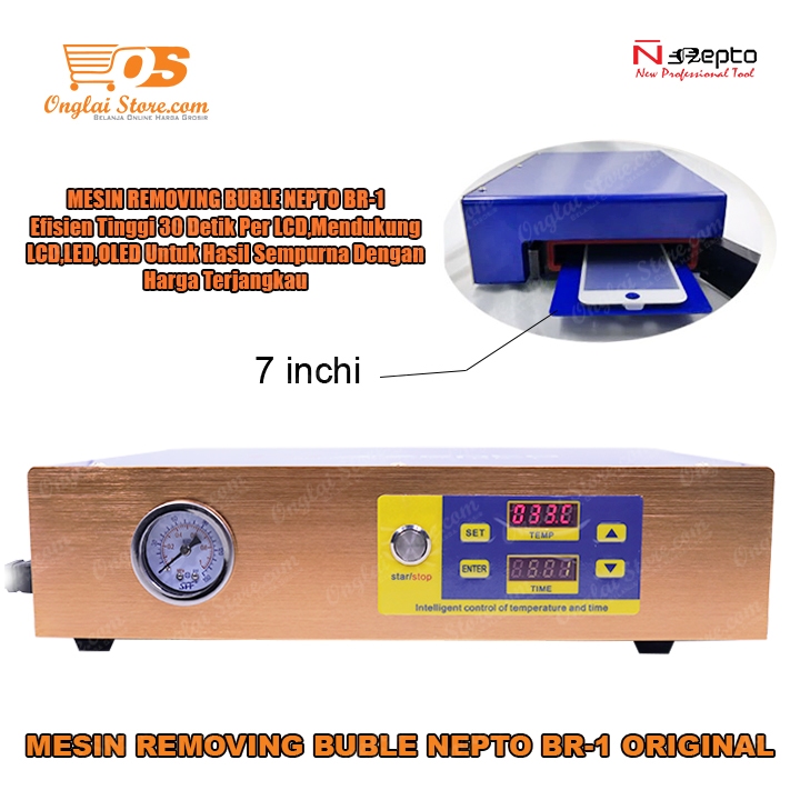 Jual MESIN BUBBLE REMOVER NEPTO BR-1 ORIGINAL | Shopee Indonesia