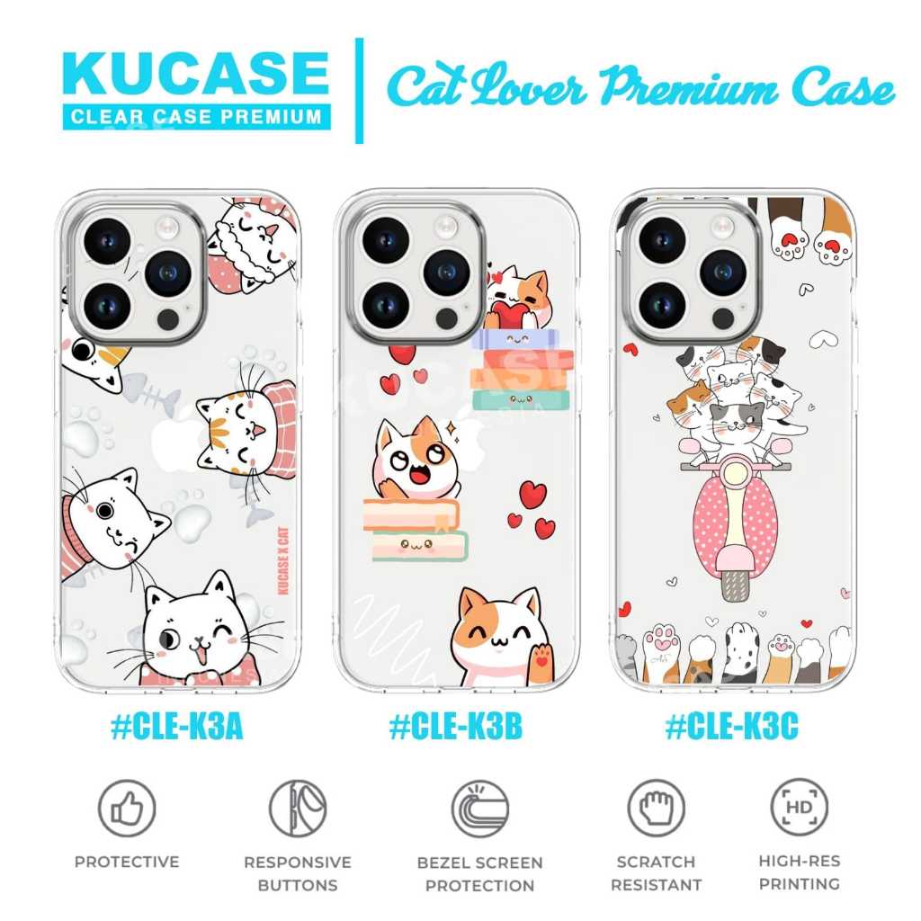 Jual Kucase - Softcase Gambar Motif Cat Lover CLE-K3 Case Tecno Pova 6 ...