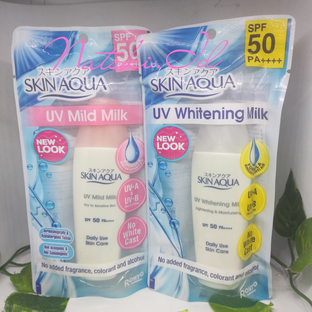 Jual [NEW] Skin Aqua Moist Milk SPF 50| Whitening Milk SPF 50 40ml| UV ...