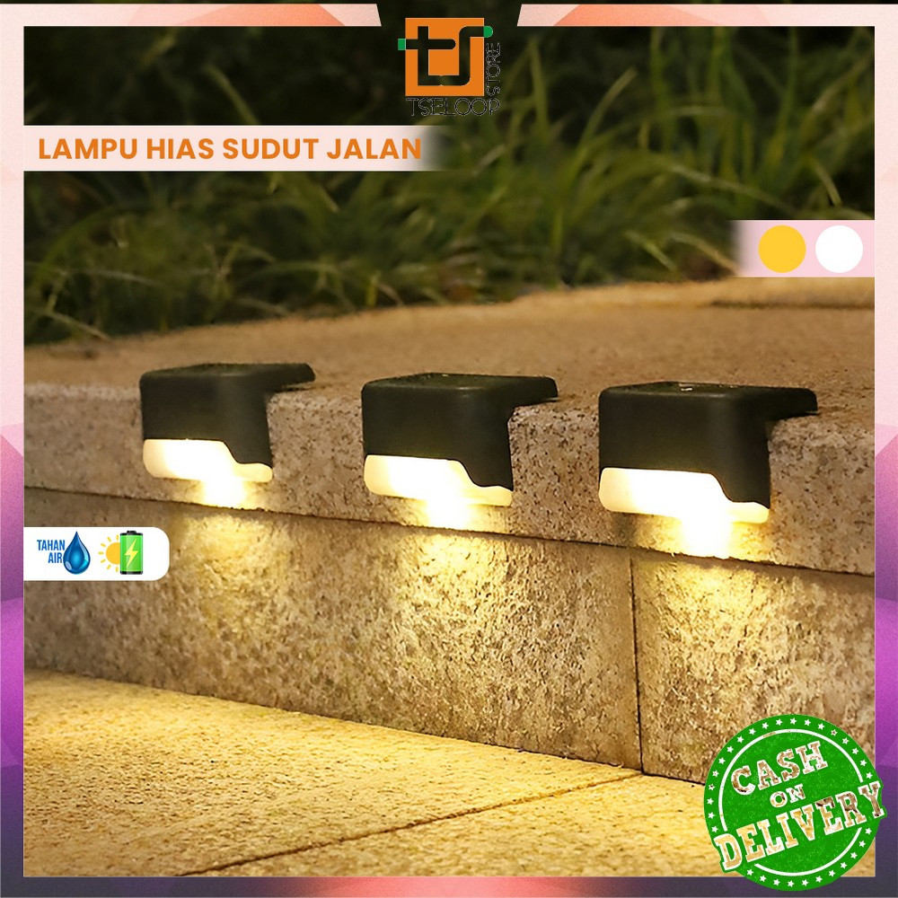 Jual OFM-C1024 Lampu Tangga Sudut Jalan Atap Tenaga Surya Panel Solar ...