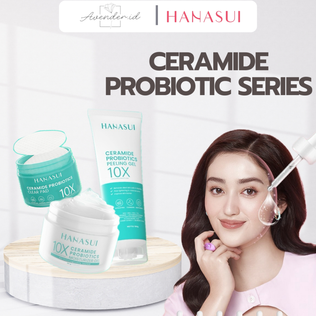 Jual (GET 1 GIFT) HANASUI Ceramide Series, moisturizer, peeling gel ...