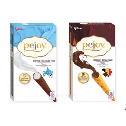 Jual Glico Pejoy Biskuit Stick rasa Chocolate 47 gr dan Vanilla Hokkaido Milk 30 gr | Shopee ...