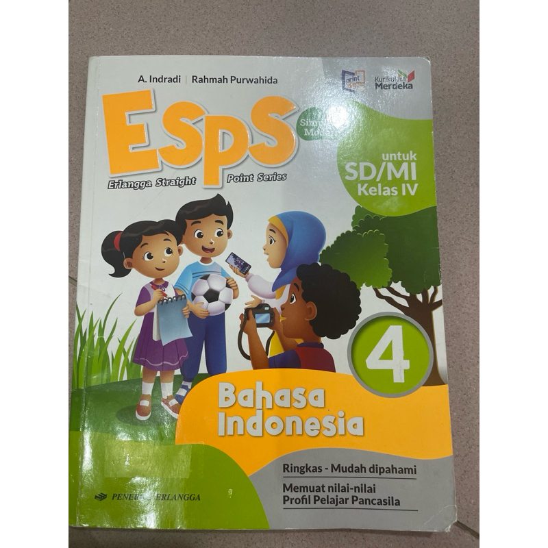 Jual BUKU ESPS BAHASA INDONESIA KELAS 4 | Shopee Indonesia