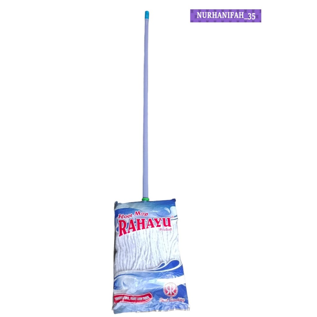 Jual Kain Lap Pel Lantai Mop Gagang Panjang Rahayu | Shopee Indonesia