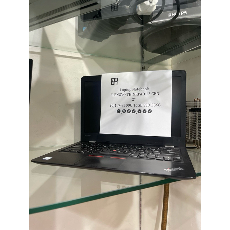 Jual LAPTOP LENOVO THINKPAD 13 GEN 2 20J1 i7 7500U 16GB SSD 256GB 14 ...