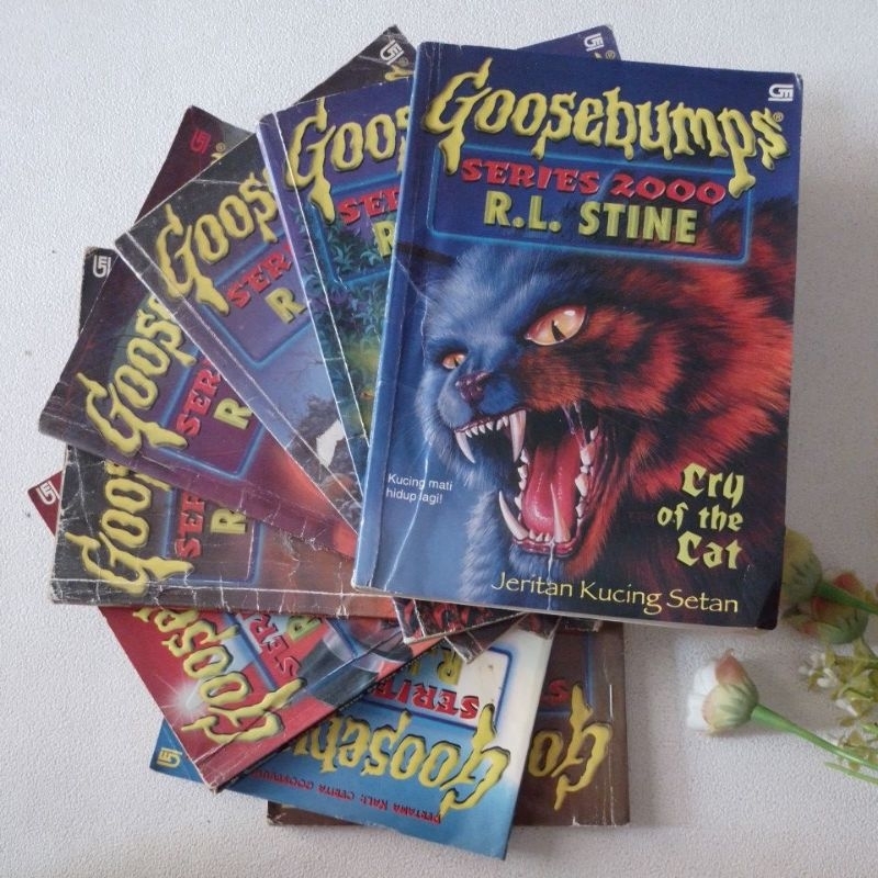 Jual novel Goosebumps RL Stine Series 2000 preloved | Shopee Indonesia