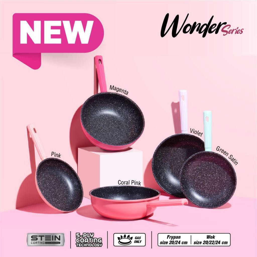 Jual Steincookware Stein Wonderpan Wonder Pan Series Wok Pan Wok 20cm ...