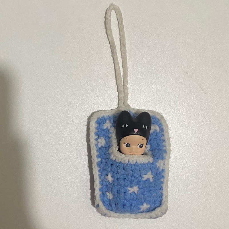 Jual Sonny Angel Blue Crochet Pouch | Crochet Pouch Biru | Shopee Indonesia