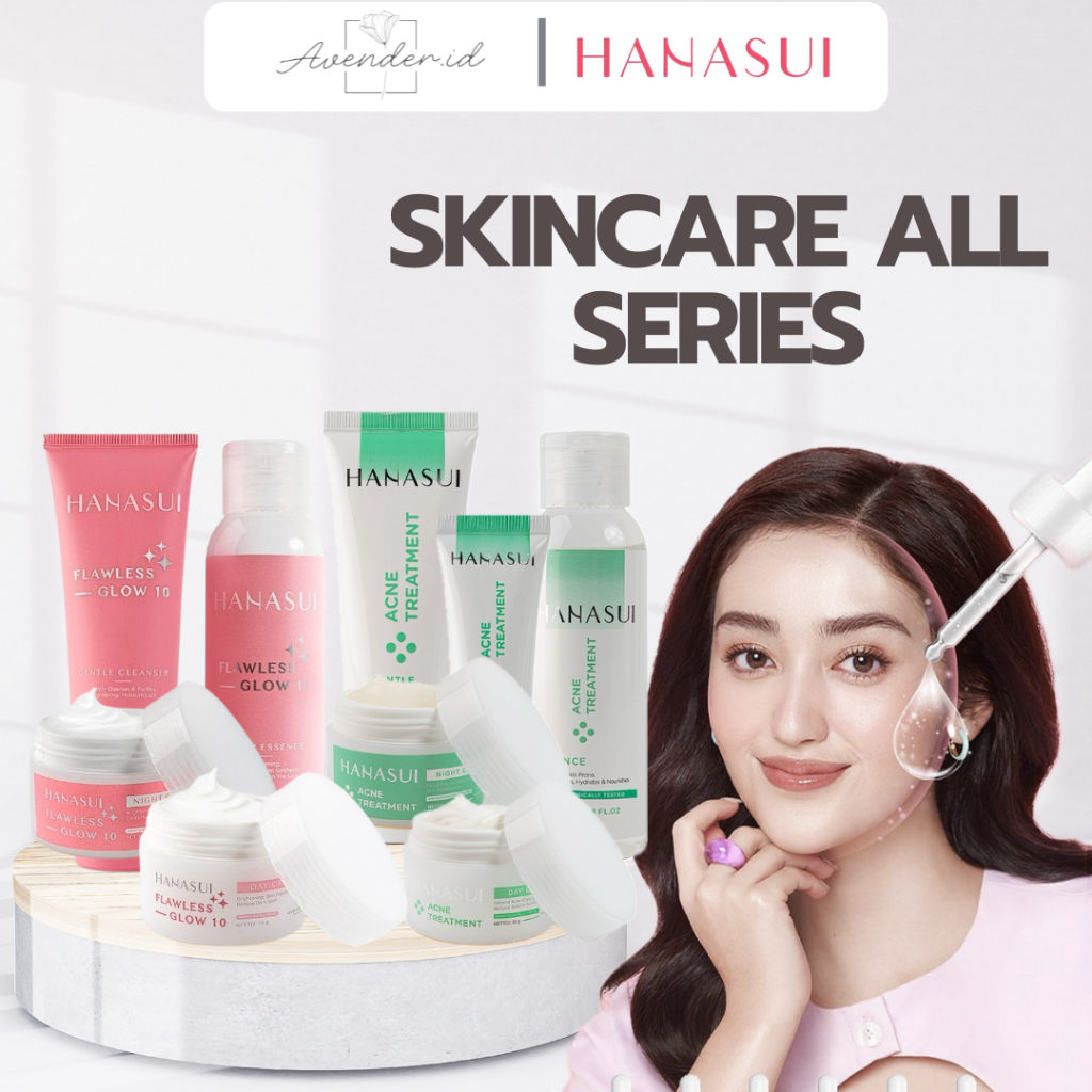 Jual (GET 1 GIFT) HANASUI ACNE TREATMENT | HANASUI FLAWLESS GLOW 10 ...