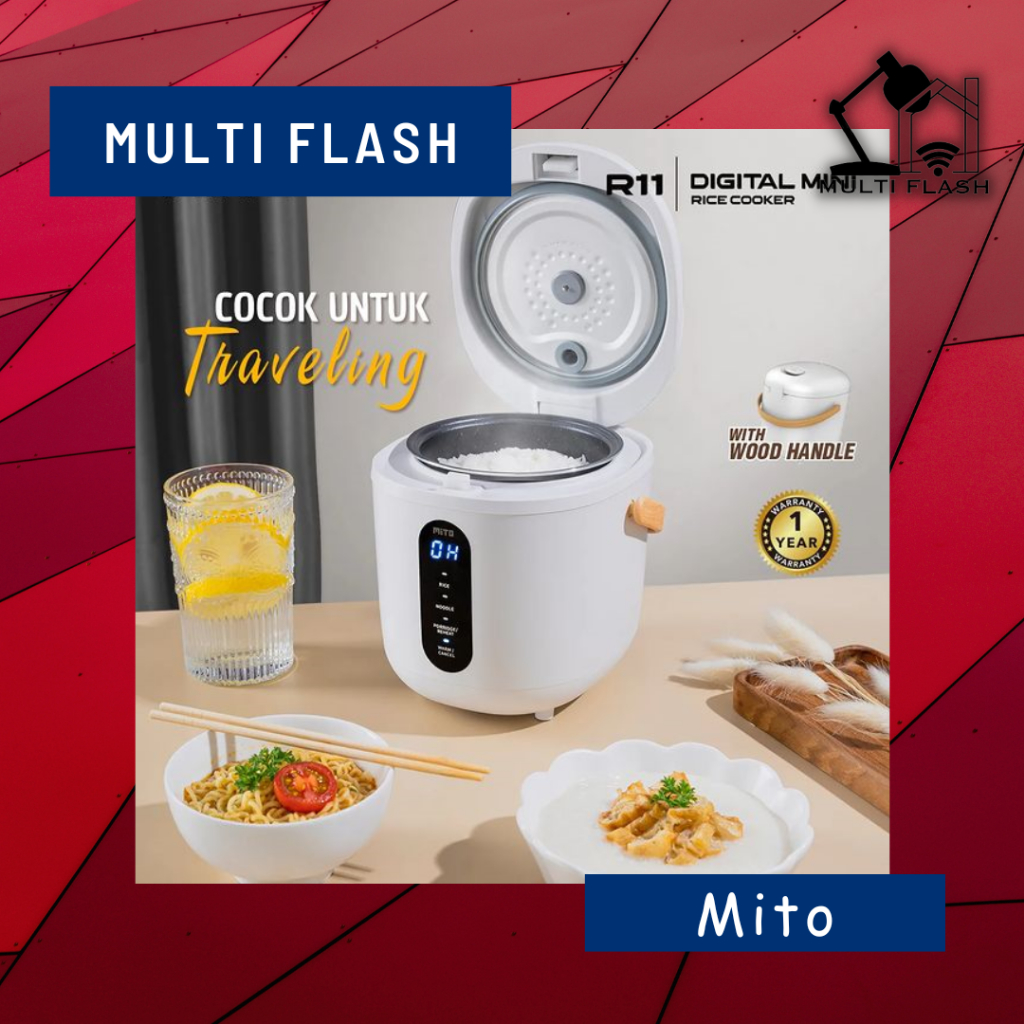 Jual MITO - Digital Rice Cooker R11 - Kapasitas 0.5 Liter - For ...