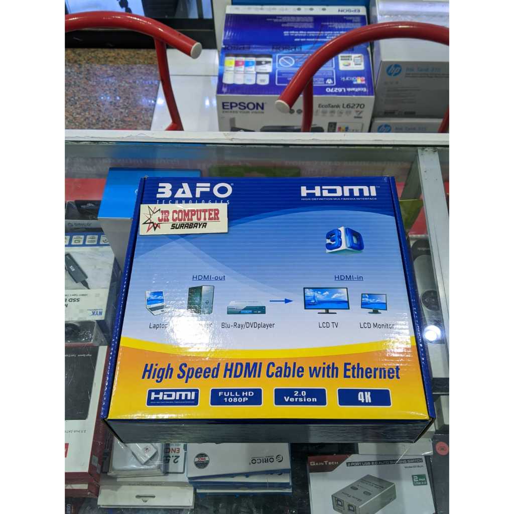 Jual Kabel HDMI 10 Meter BAFO | Shopee Indonesia