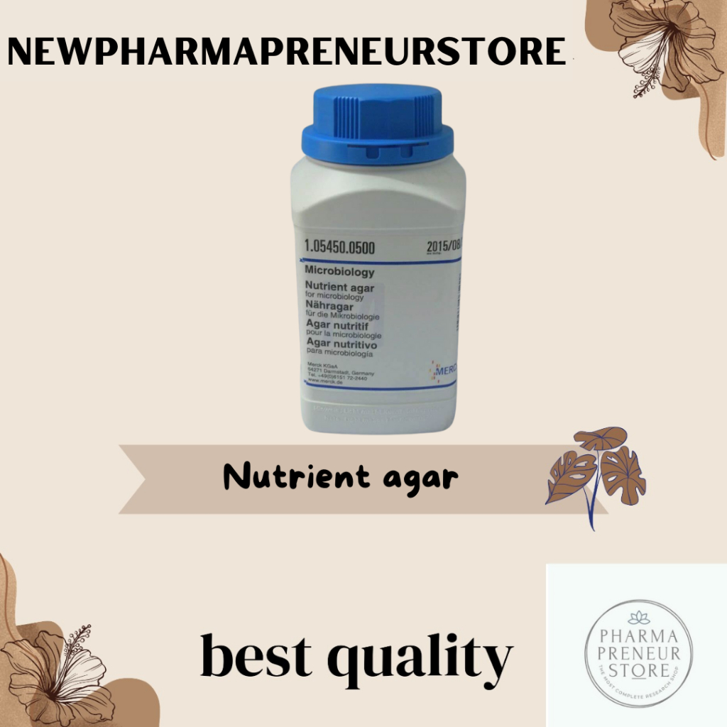 Jual NUTRIENT AGAR / NA PER 100 DAN 50 GRAM MEDIA BAKTERI MIKROBIOLOGI ...