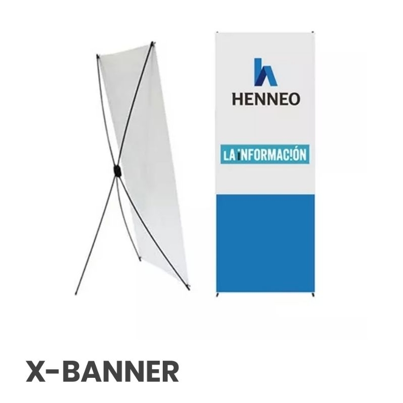 Jual RANGKA / KAKI X BANNER Hitam ukuran 60 x160 | Shopee Indonesia